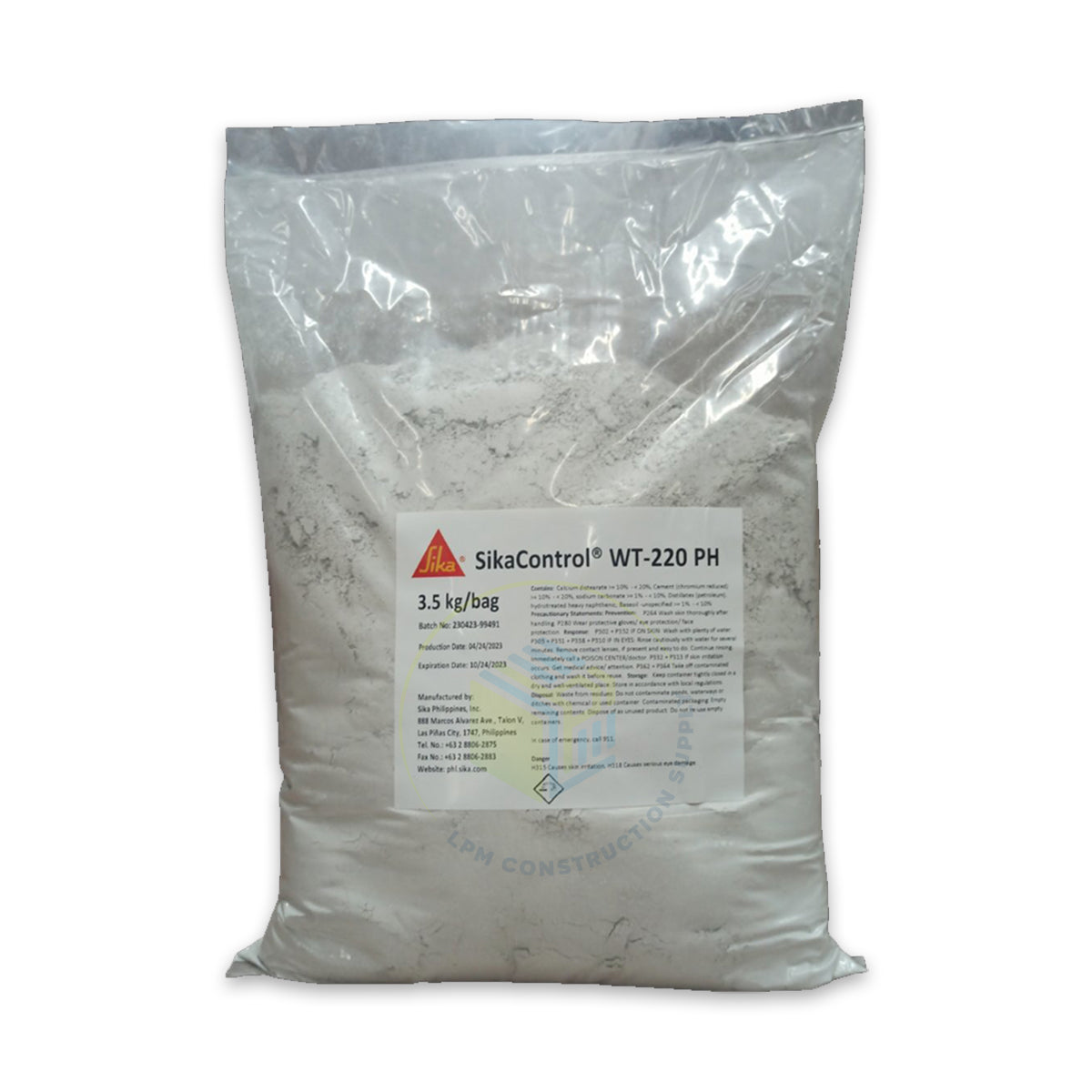 SikaControl WT-220 PH - Crystalline Waterproofing Concrete Admixture 西 ...